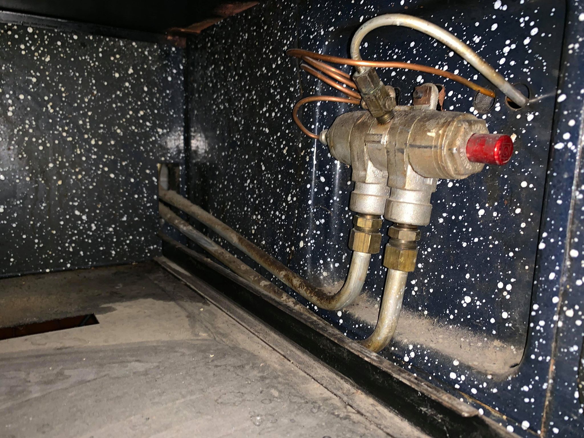 TS-7 ‘Pickle’ safety valve | Desiree's O'Keefe & Merritt Stove